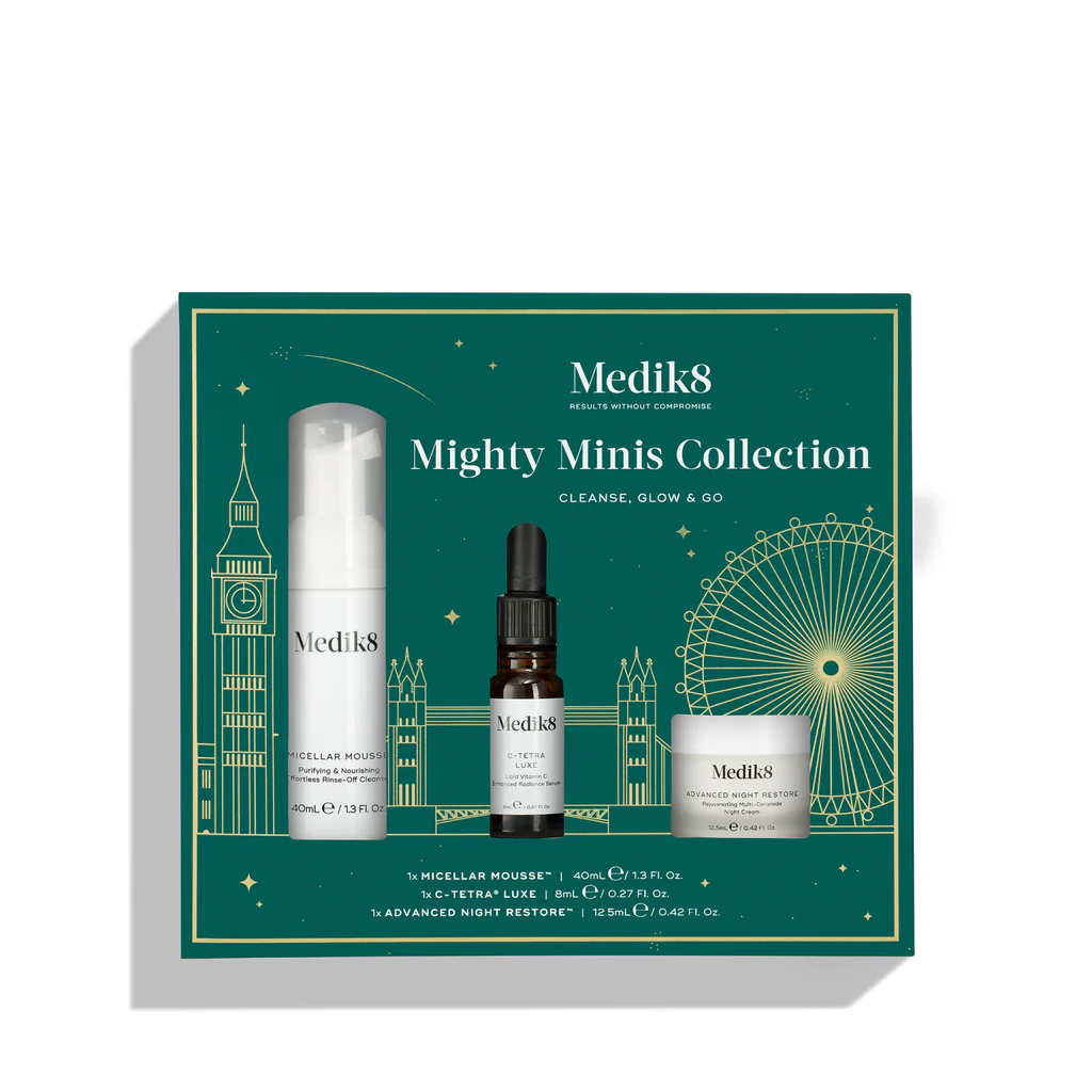 Medik8 Pack Mighty Minis Collection Cleanse, Glow & Go Kit - Beauty Culture